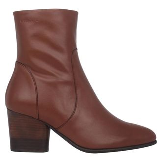 Wonders Leder Stiefeletten f&uuml;r Frauen - - Shoes - Damen - Braun - 39 EU