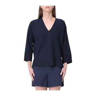 KANGRA Femme, Blouses et Chemises, Bleu, Taille: 40 FR Kangra Sweaters Bleu