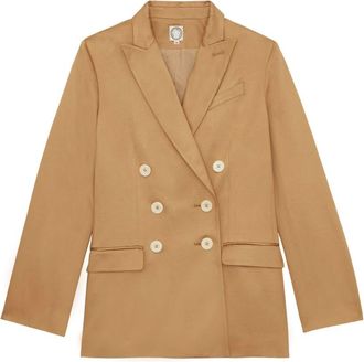 Ines De La Fressange Femme, Vestes, Brun, Taille: 40 FR Ezio jacket in viscose
