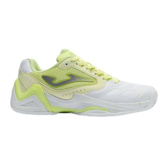 Joma Tennisschuhe f&uuml;r Damen, Gr&ouml;&szlig;e 37-41, Stabilit&auml;t und Widerstandsf&auml;higkeit - Set Lady, Wei&szlig; gelb, 39.5 EU