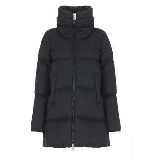 Herno Femme, Manteaux, Noir, Taille: 36 FR Nylon Down Jacket