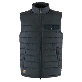 Fj&auml;llr&auml;ven Herren Greenland Down Liner Weste, Dark Navy, S