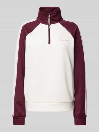 The Jogg Concept Sweatshirt mit Troyer-Kragen Modell SIMA