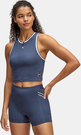 Under Armour Run Tanktop für Damen Downpour Grau / Weiß Quartz / Anthracite XL