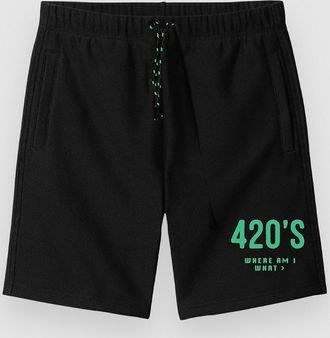 THE DUDES Test Subject 1 Green Shorts black