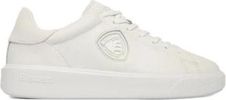 Blauer Homme, Chaussures, Blanc, Taille: 45 EU Buck07/Lea Baskets