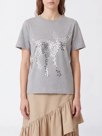 J.W.Anderson T-shirt en coton &agrave; imprim&eacute; graphique &eacute;toiles all-over