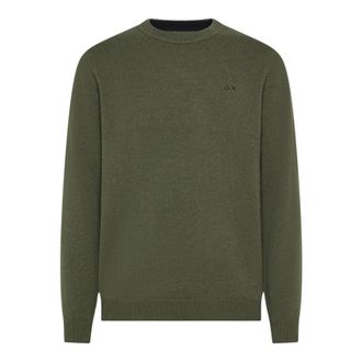 Sun 68 Rundhals-Strickware - - Knitwear - Herren - Gr&uuml;n - S