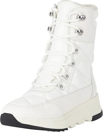 Geox Femme D Falena B ABX Bottines à la Cheville, Blanc, 37 EU