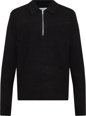 Sams&oslash;e & Sams&oslash;e Homme, Pulls, Noir, Taille: S Guna Half Zip