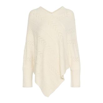 Cream Cape - - Jackets - Damen - Beige - ONE SIZE