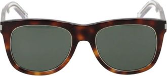 Saint Laurent square-frame sunglasses - Braun
