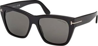 Tom Ford Femme, Accessoires, Noir, Taille: 55 MM Flynn-02 Lunettes de soleil
