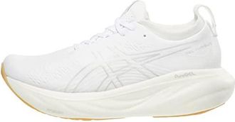 Asics Asics Gel-Nimbus 25 Chaussures de Course pour Femme, Blanc/Blanc, 12.5