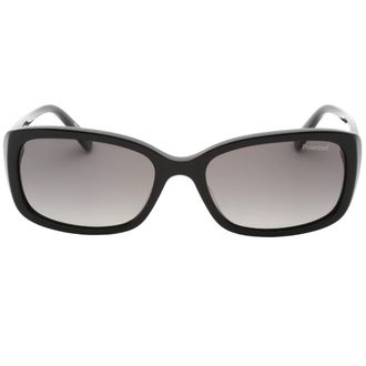Banana Republic Schwarze Sonnenbrille mit polarisierten Gläsern von Banana Republic, Grau SF
