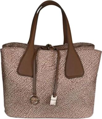 Borbonese Femme, Sacs, Beige, Taille: ONE Size Vis a Vis Bauletto