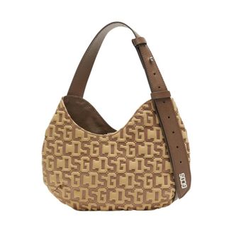 GCDS Gcds, Damen, Taschen, Braun, ONE SIZEGr&ouml;&szlig;e