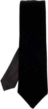 Giorgio Armani Homme, Accessoires, Noir, Taille: ONE Size Cravate en Velours