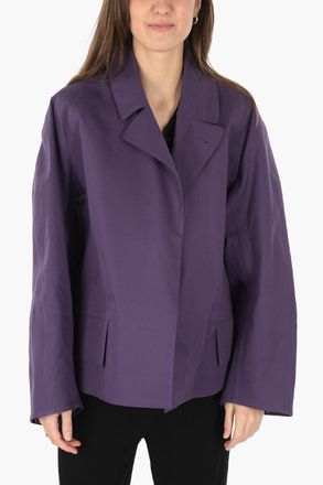 Maison Margiela MM0 Open-Front Jacket with Cut-Out Details Maison Margiela