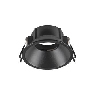 SLV NEW TRIA 75, Deckeneinbauring, vertieft, D: 8.2 H: 4.3 cm, IP 20, schwarz