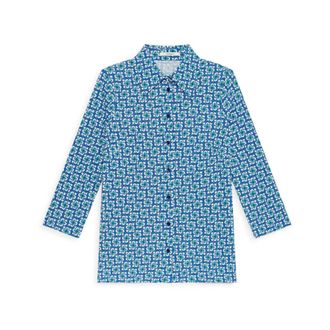 Maliparmi Maliparmi, Femme, Blouses et Chemises, Bleu, Taille: 36 FR Mini Chemise Moulin&egrave;