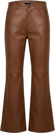 Haikure Flora Leather Trousers