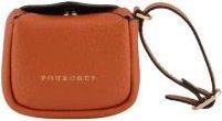 Pourchet unisex, Accessoires, Orange, Taille: ONE Size Leather AirPods Case