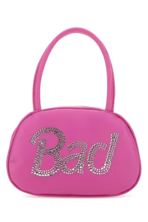 Amina Muaddi Aminibaddie Top Handle Bag - Pink