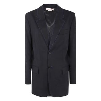 Marni Femme, Vestes, Noir, Taille: 40 FR Veste &Eacute;l&eacute;gante pour Toutes Occasions