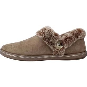 Skechers Femme, Chaussures, Brun, Taille: 37 EU Chaussons Confortables Feu de Camp