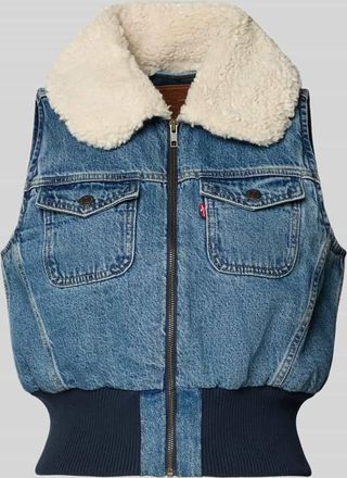 Levi's Regular Fit Weste aus reiner Baumwolle Modell TINY SHERPA VEST