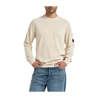 C.P. Company C.p. Company, Herren, Strickwaren, Beige, MGr&ouml;&szlig;e