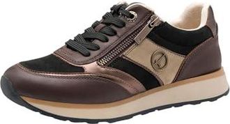 Tamaris Femme Damen Sneaker Low 1-23728-45 Basket, Mocca Comb, 38 EU