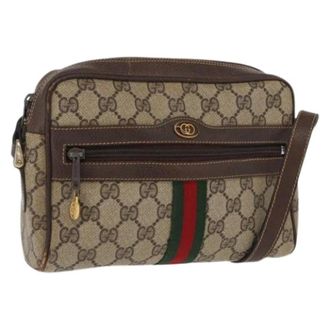 Gucci Sac bandouli&egrave;re vintage Pre-owned - Femme - Pre-owned - Beige - Taille: ONE Size