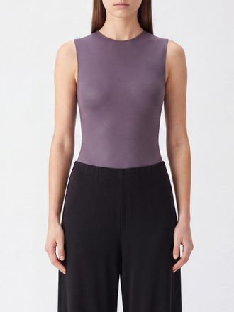 Maison Margiela Schulterfreies Slim Fit Jersey-Body-Top