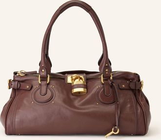 Chlo&eacute; Reisetasche Paddington Mit Nieten braun