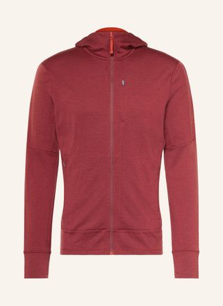 Icebreaker Midlayer-Jacke Merino 260 Quantum Iv rot