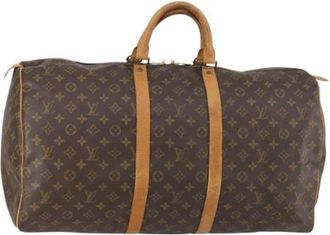 Louis Vuitton unisex, Pre-owned, Brun, Taille: ONE Size Sac Week-end en Toile Pre-owned
