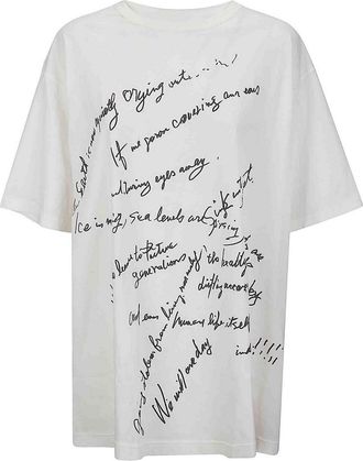 Yohji Yamamoto T-Shirt - Cr&egrave;me