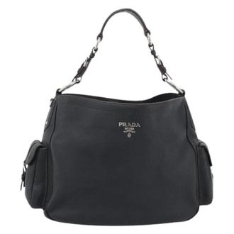 Prada Sac bandouli&egrave;re vintage Pre-owned - Femme - Pre-owned - Noir - Taille: ONE Size