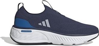 adidas Homme Cloudfoam GO Sock Shoes Chaussures, Dark Blue/Halo Silver/Core Black, 45 1/3 EU