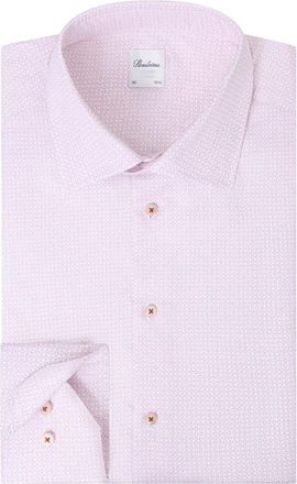 Stenströms Gemustertes Vollzwirn-Hemd aus Twofold Super Cotton, Slimline in