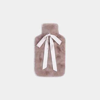 Lounge Faux Fur Hot Water Bottle - Mink - One Size