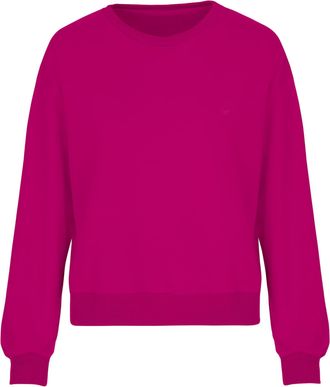 Trigema Damen 571501 Sweatshirt, Magenta, 46