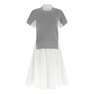 sacai Damen, Kleider, Mehrfarbig, MGr&ouml;&szlig;e
