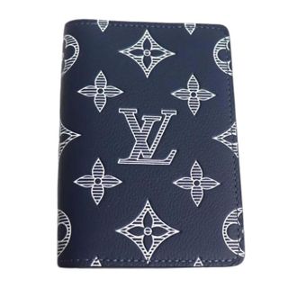 Louis Vuitton unisex, Pre-owned, Bleu, Taille: ONE Size Porte-cartes Pre-owned