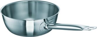 Schulte Ufer 6479-20 Sauteuse Profi-Line i, Kupferboden, 20 cm, Edelstahl, Silber