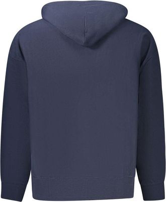 Calvin Klein Cotton-Blend Hoodie - Navy