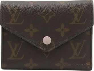 Louis Vuitton Portefeuille Victorine Monogram Pre-owned - Femme - Pre-owned - Brun - Taille: ONE Size