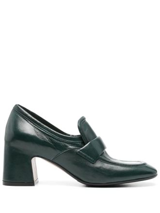 Mara Bini mocassins en cuir 60 mm - Vert